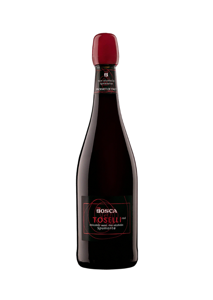 Non Alcoholic Wine Bosca Toselli Sparkling Red | Buy Italian Food Online
