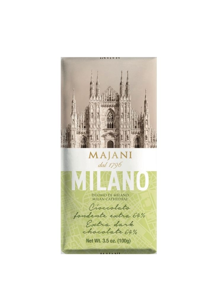 Majani 'Milano' Extra Dark Vegan Chocolate Bar (100g) | Buy Italian ...